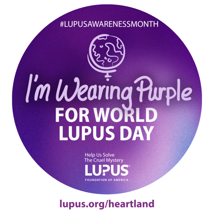 Put On Purple And World Lupus Day Heartland Lupus Foundation Of America
